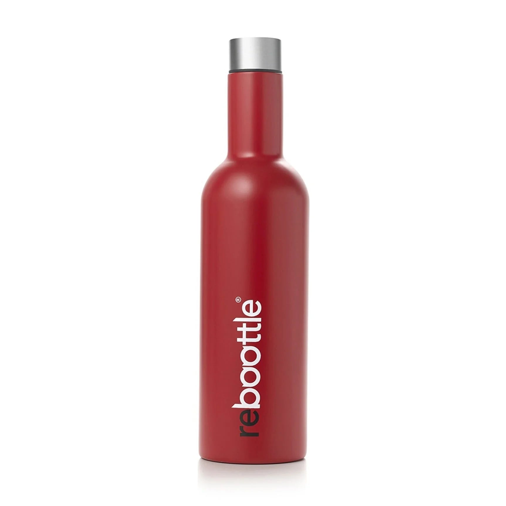 Rebootle Insulated Wine Bottle Flask - Red